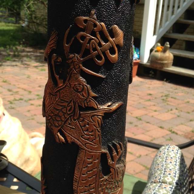 China Marine Trench Art Dragon Shell - TRENCH ART - U.S. Militaria Forum