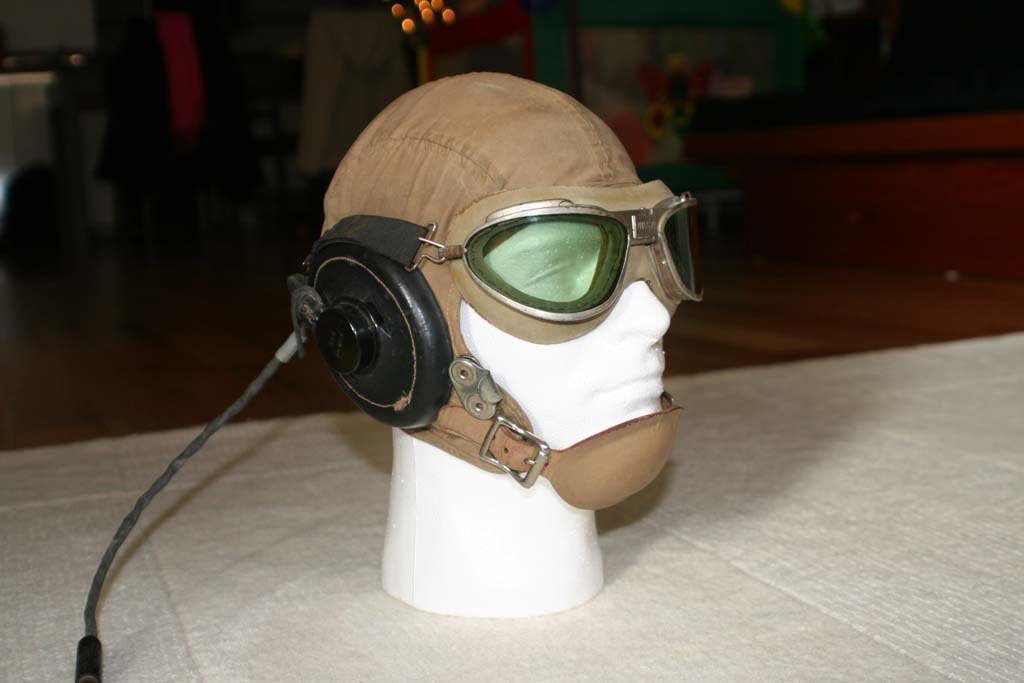 Some of my WWII Naval Aviator flight helmets - FLYING HELMETS AND ...