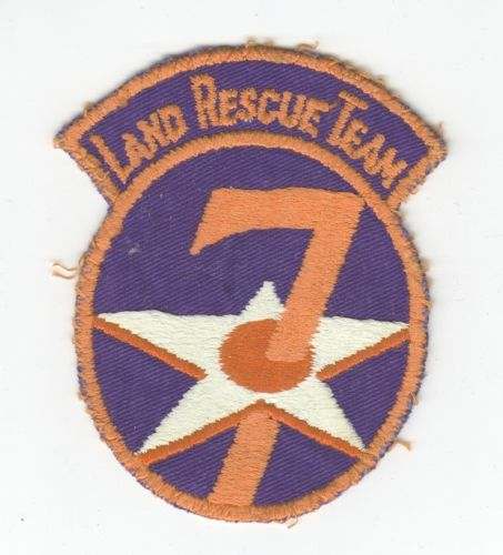 Seeking info on this 7th Air Force Land Rescue Team patch - ARMY AND ...