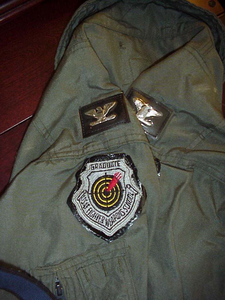 Black Leatherette Backing for USAF Flight Suit Patches - 1980's - AIR ...