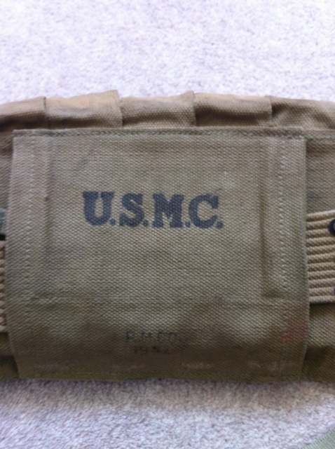 USMC 5 Cell Thompson Pouch - FIELD & PERSONAL GEAR SECTION - U.S ...