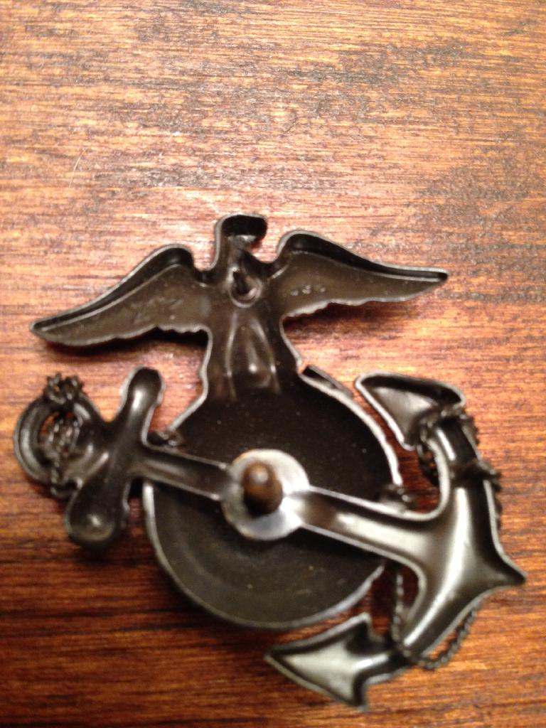 1962 Chocolate brown EGA - MARINE CORPS EGA DISCUSSION - U.S. Militaria ...