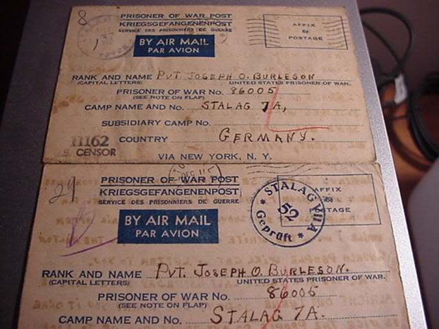 WWII GERMAN POW DOGTAGS ISSUED TO AMERICANS - Page 4 - PRISONERS OF WAR ...