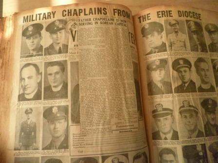 Album of cutout newspaper WW2 announcements - EPHEMERA, PHOTOGRAPHS ...