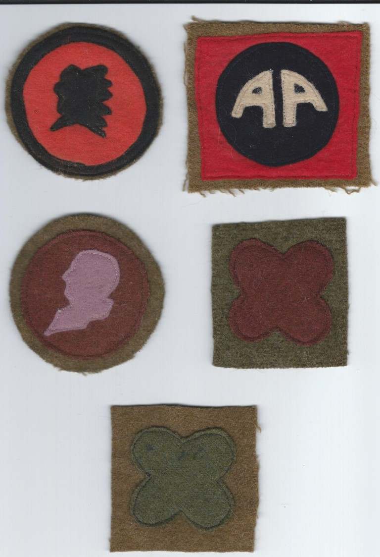 World War I patches? - ARMY AND USAAF - U.S. Militaria Forum