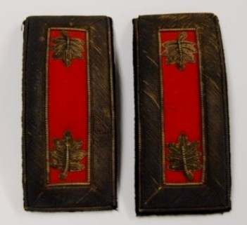 Officer Shoulder Straps and Epaulets Insignia - ARMY (INCLUDING USAAC ...
