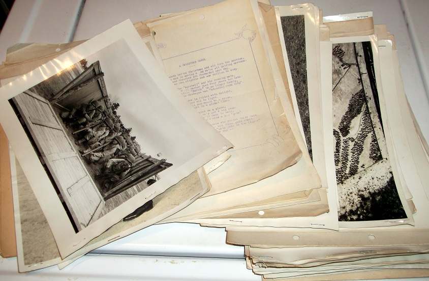 stack of WWII Combat Training photos and paperwork - EPHEMERA ...
