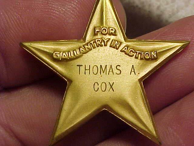 Engraved Silver Star - MEDALS & DECORATIONS - U.S. Militaria Forum