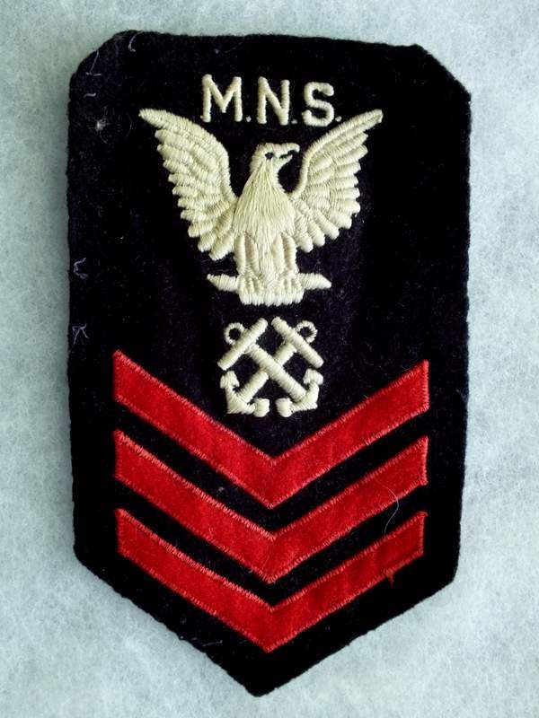 Very unusual Merchant Marine rates - NAVY, COAST GUARD AND OTHER SEA ...