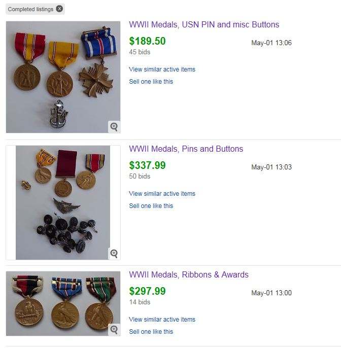 Someone Sure Wanted this WWII Navy DFC Group Bad - MEDALS & DECORATIONS ...