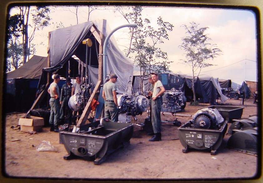 1965/66 slides from Vietnam CAMP RADCLIFF, AN KHE ARMY AIR FIELD ...