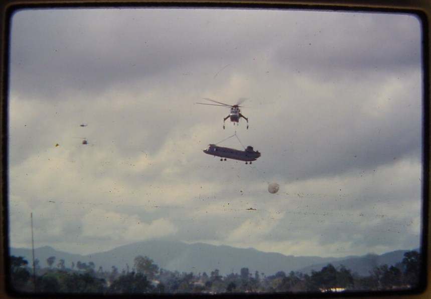 1965/66 slides from Vietnam CAMP RADCLIFF, AN KHE ARMY AIR FIELD ...