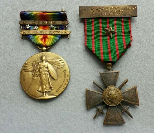 The Medal Group of 2nd Lt Walter Dabney Frazier USMC WWI KIA...June 5 ...