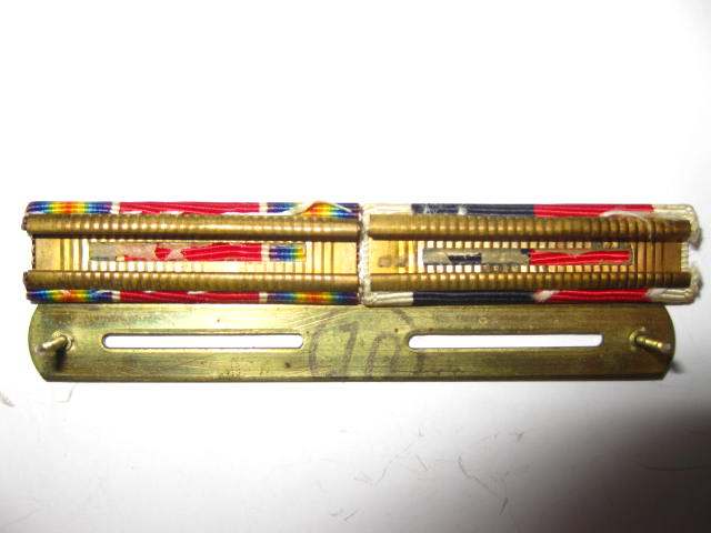 Strange Crimped Ribbon Bar - from what era? - MEDALS & DECORATIONS - U ...