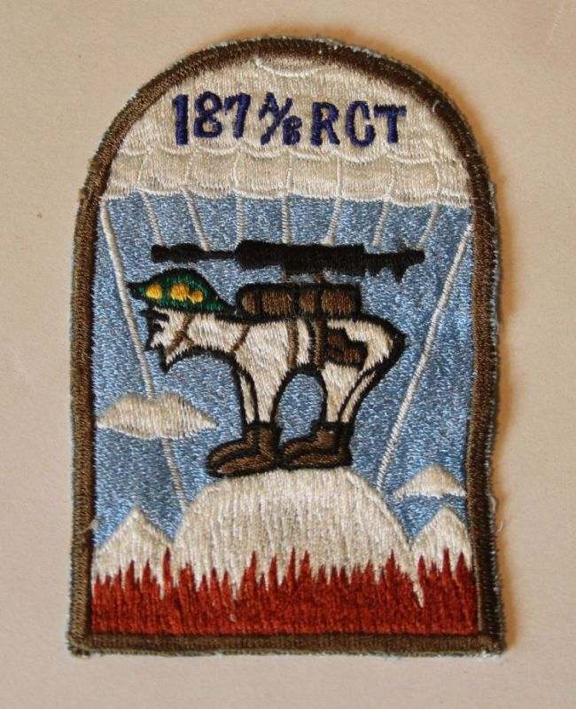 187th A/B RCT - ARMY AND USAAF - U.S. Militaria Forum