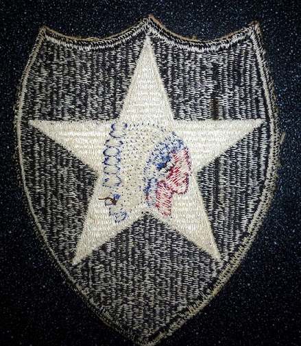 2nd infantry shoulder flash - ARMY AND USAAF - U.S. Militaria Forum