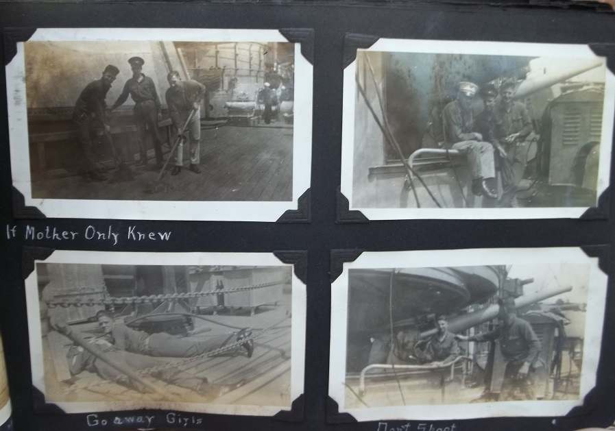 A Marine on the USS West Virginia 1923-25...Photo Album - EPHEMERA ...