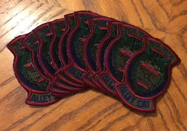 71st Tactical Control Flight 'Alley Cat' patches - AIR FORCE (USAAF IS ...