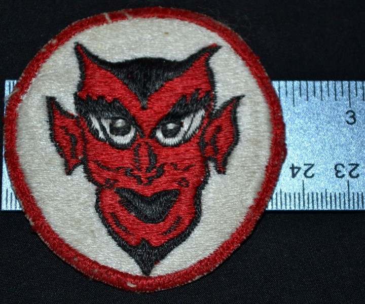 WWII RED DEVIL Airborne Pocket Patch (Unknown?) - ARMY AND USAAF - U.S ...