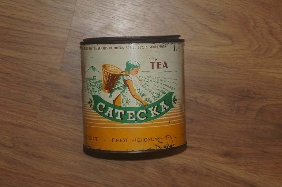 Can of Catecka Tea Plantation Tea from Vietnam - SPOILS OF WAR - U.S ...