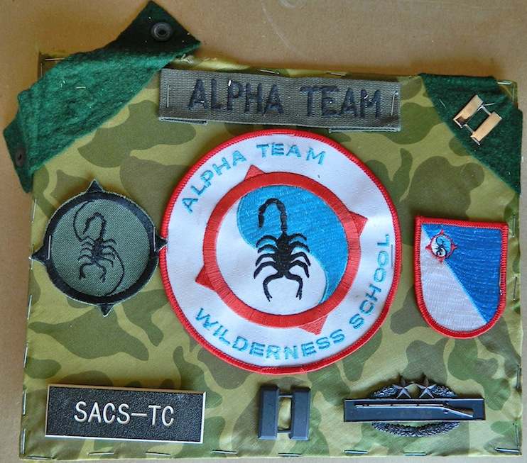Related group of patches but what is ALPHA TEAM WILDERNESS SCHOOL ...
