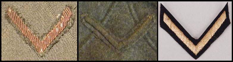 U.S. Army, Navy & Marine Corps WW I Wound Chevrons - Page 3 - ARMY AND ...