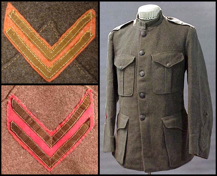 U.S. Army, Navy & Marine Corps WW I Wound Chevrons - Page 3 - ARMY AND ...
