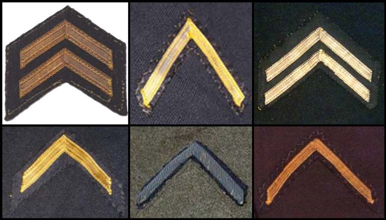 U.S. Army, Navy & Marine Corps WW I Wound Chevrons - Page 4 - ARMY AND ...