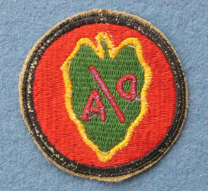 Rare? 24th ID Patch D/A in Red. - ARMY AND USAAF - U.S. Militaria Forum