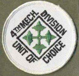 4th Infantry Division patches at Fort Carson 1970-1995 - ARMY AND USAAF ...