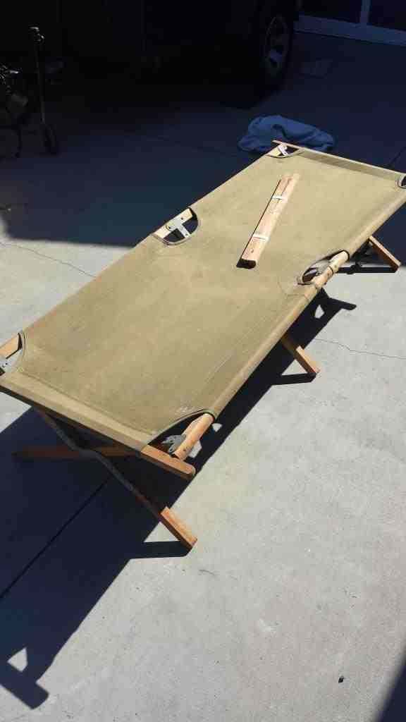 WWII Cot? - BASE/BIVOUAC/CAMP/DEPOT ITEMS - U.S. Militaria Forum