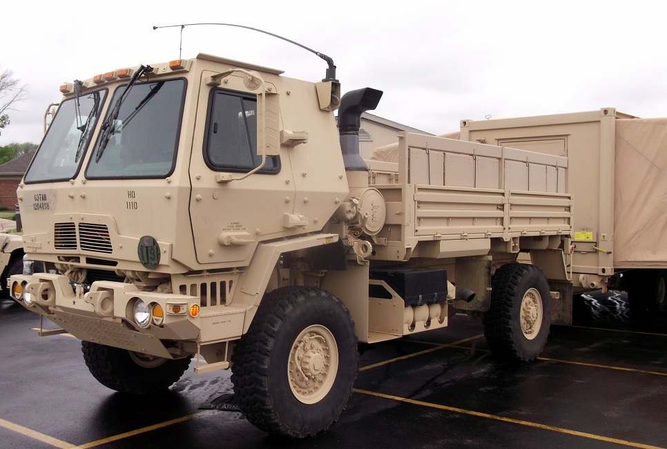 Current Army truck and field mess trailer at a local event - MILITARY ...