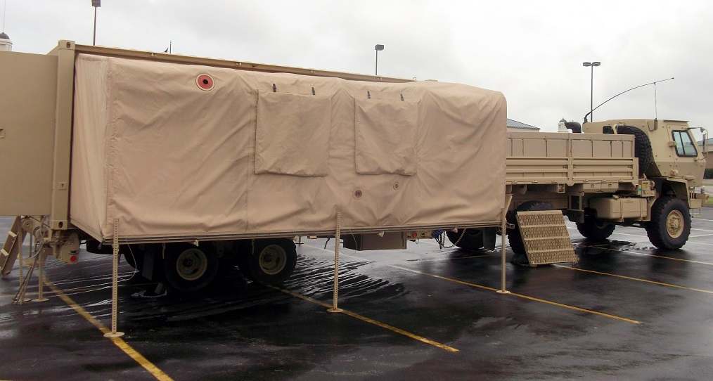 Current Army truck and field mess trailer at a local event - MILITARY ...