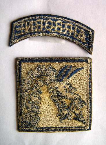 18th Airborne corps patch - ARMY AND USAAF - U.S. Militaria Forum