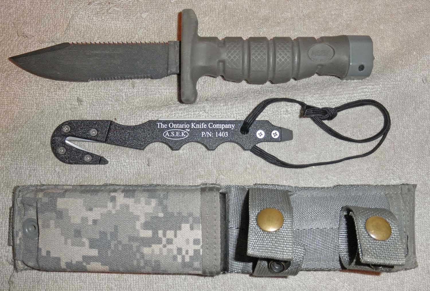 ASEK by Ontario - EDGED WEAPONS - U.S. Militaria Forum