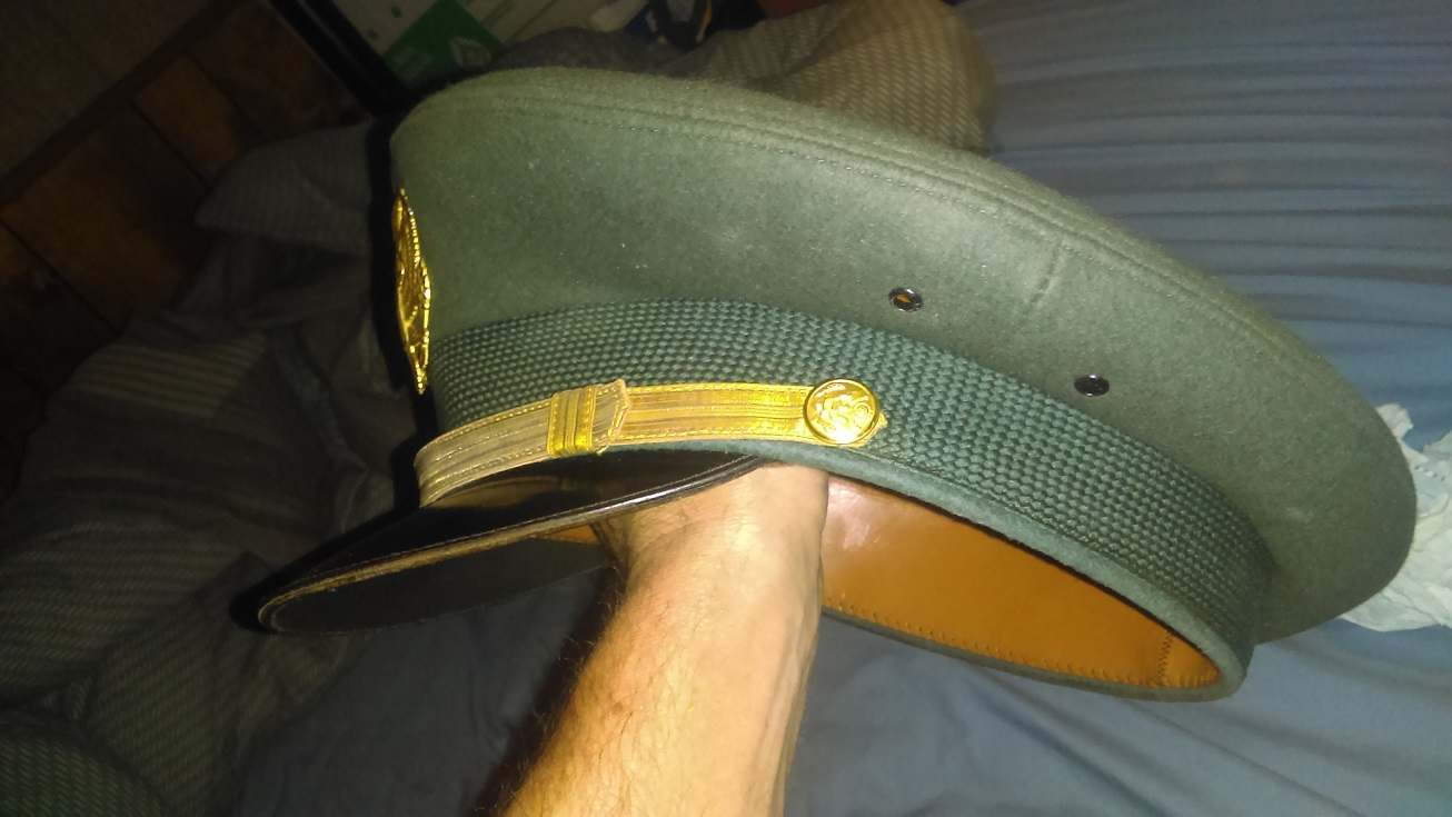 Officers Visor Cap - UNIFORMS - U.S. Militaria Forum