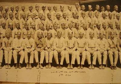 USMC 5th Marine Div. Yard Long Photo - Iwo Jima? - EPHEMERA ...