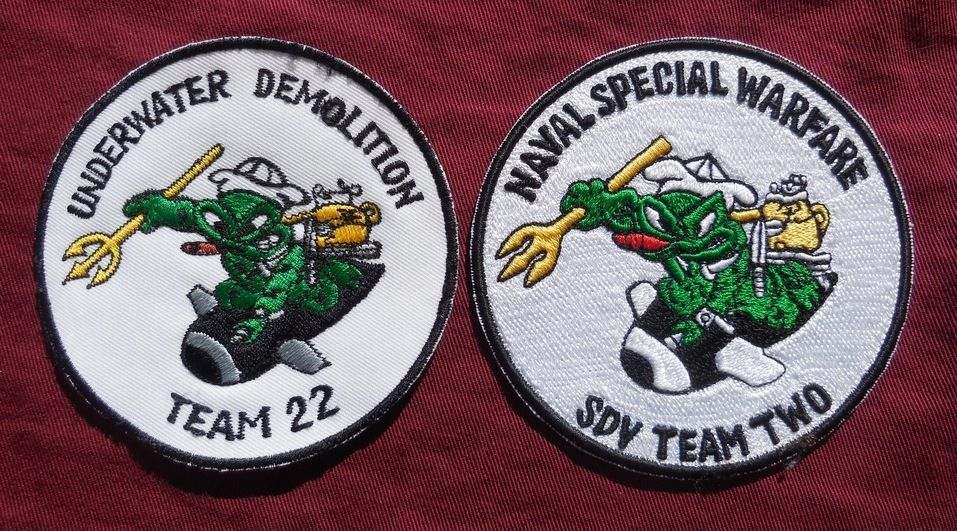Some Navy SEAL related patches - NAVY, COAST GUARD AND OTHER SEA ...