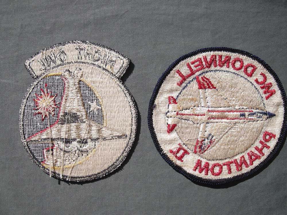 A Few Vietnam War era F-4 Phantom patches - AIR FORCE (USAAF IS WITH ...