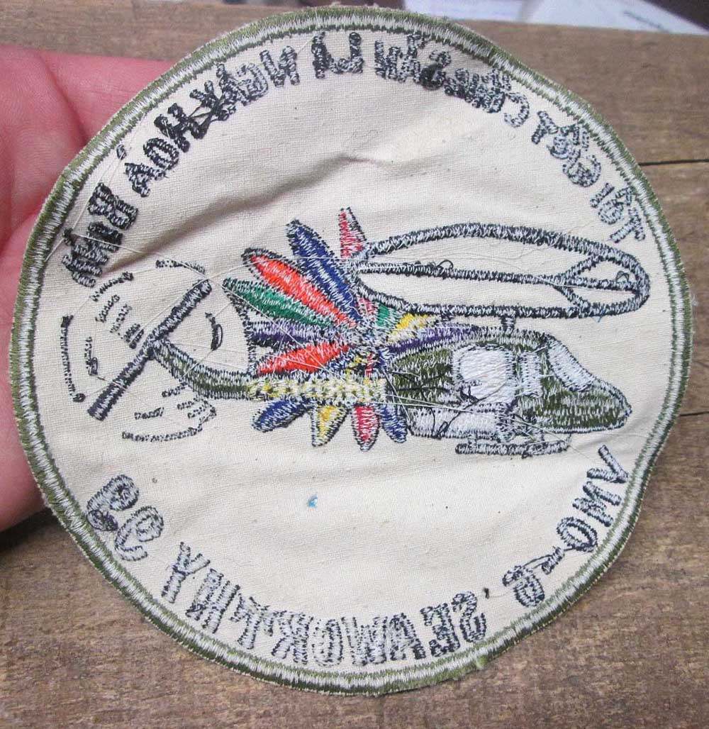 An unusual theatre made VMO-6 patch - MARINES - U.S. Militaria Forum
