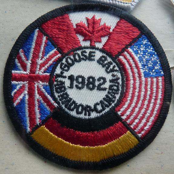 Goose Bay patches. - ARMY AND USAAF - U.S. Militaria Forum