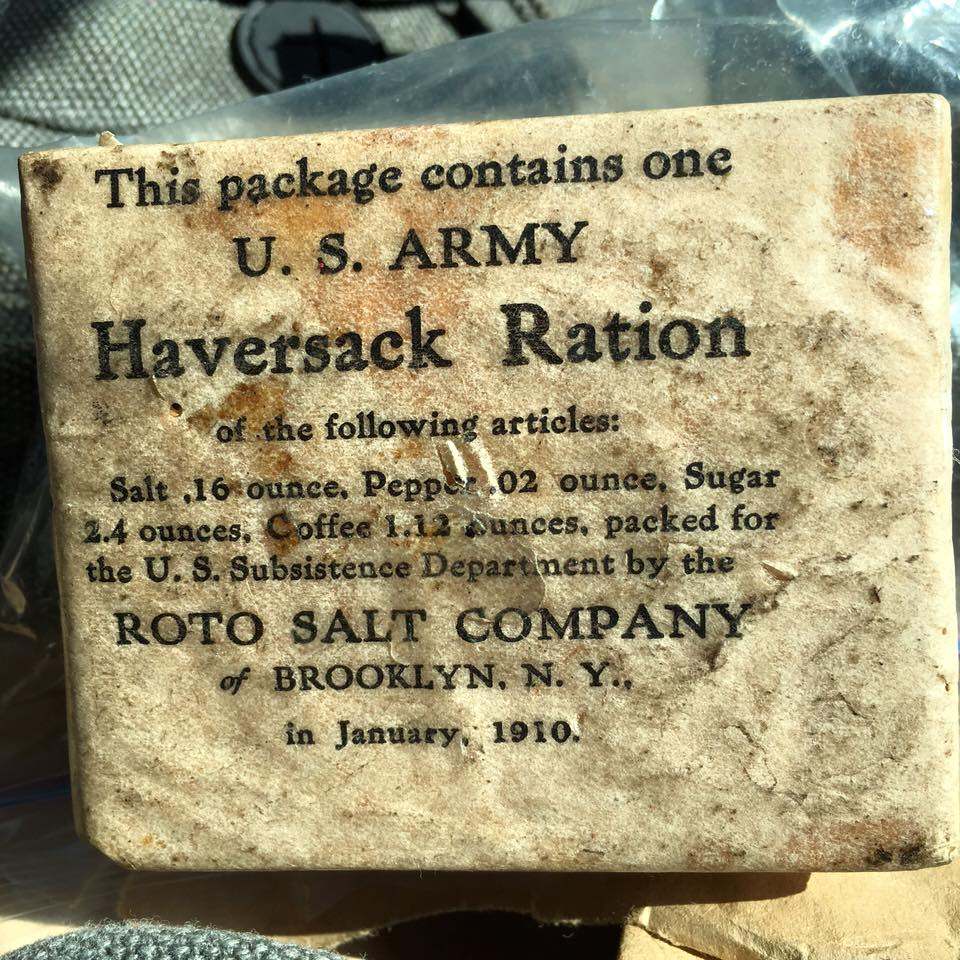 US Army Haversack Ration - (1917-1919) WORLD WAR ONE, RUSSIAN ...