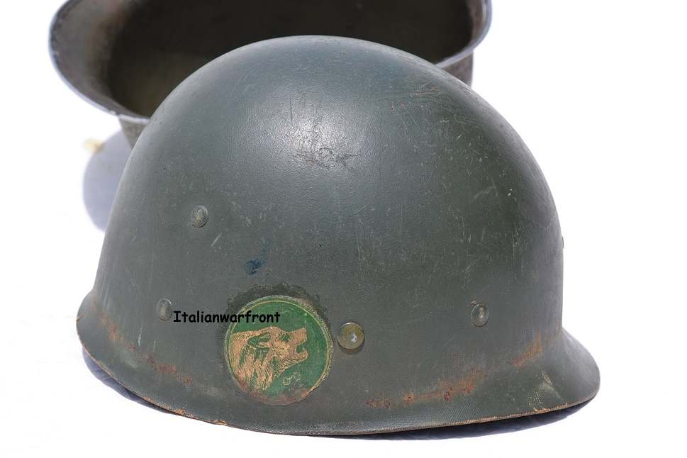 104th Infantry Division timber wolves helmet - M-1; M-1C & M-2 HELMETS ...