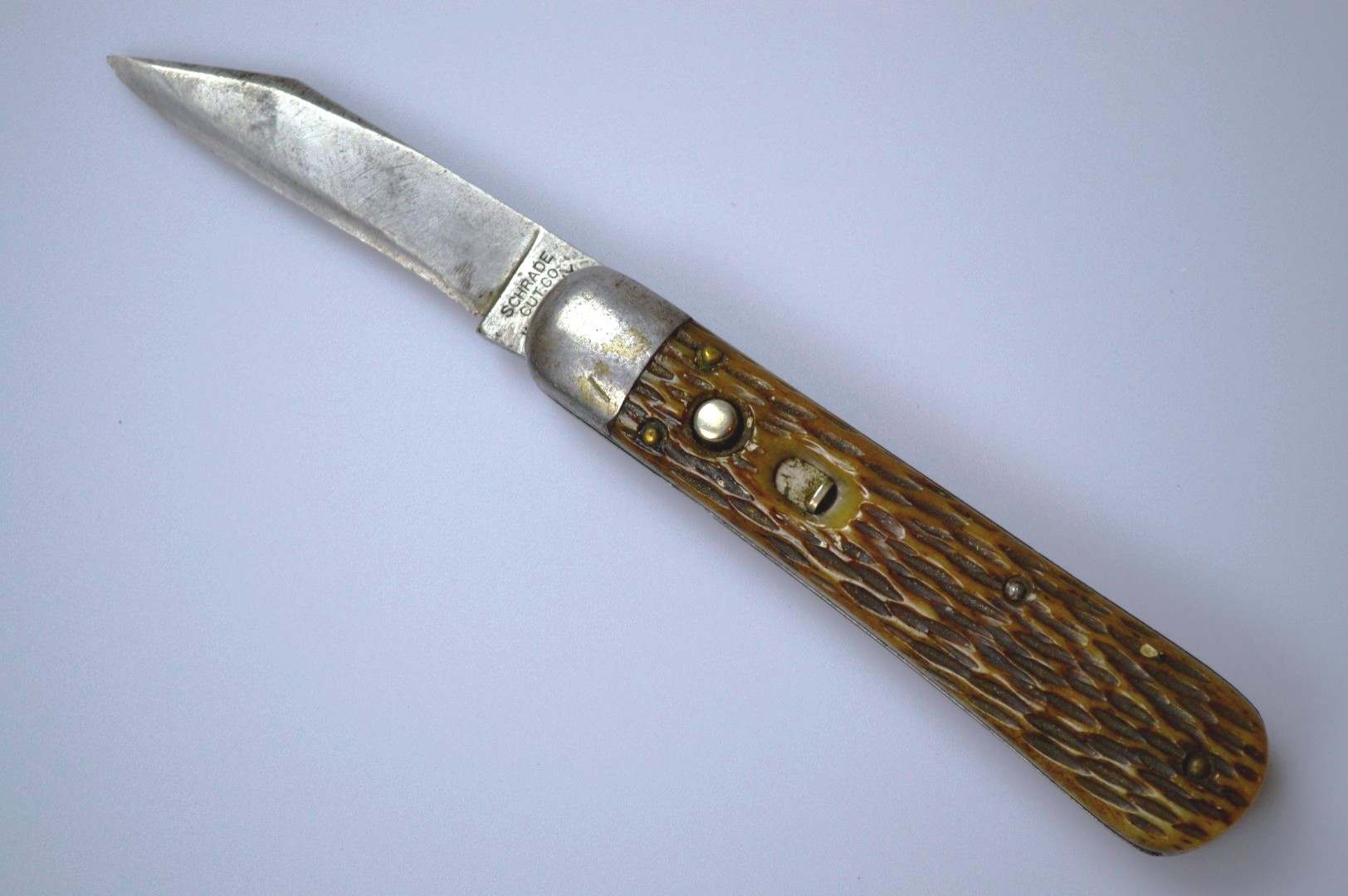 WWII Airborne Issue M2 Jump Knife with Brown Grips - EDGED WEAPONS - U ...