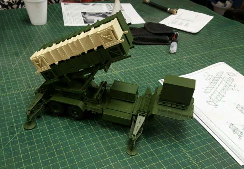 Photos of the new Trumpeter Patriot Missile launcher model - MODELING ...