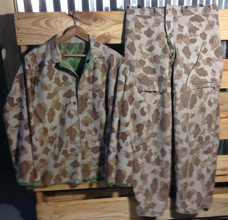 WW2 USMC P44 Camo Uniform Set - CAMOUFLAGE UNIFORMS - U.S. Militaria Forum