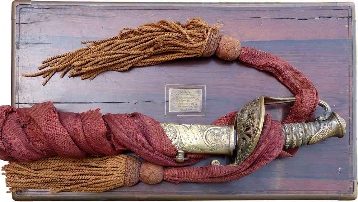 Civil War Presentation Sword and Sash - EDGED WEAPONS - U.S. Militaria ...