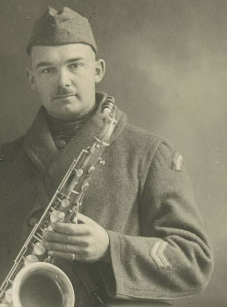 Carrying a Tune...Over there! Photos of WWI Musicians with their ...