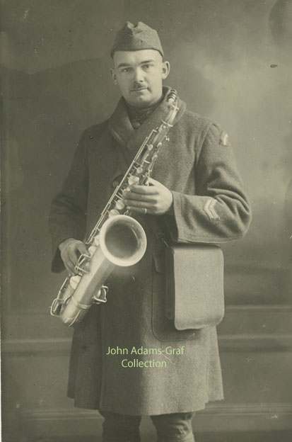 Carrying a Tune...Over there! Photos of WWI Musicians with their ...