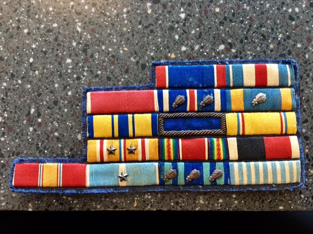 Unknown USAF DSC, SS, LOM Custom Ribbon Bar - MEDALS & DECORATIONS - U ...